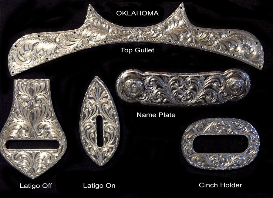 Silver Plate Trim – Hansen Western Gear