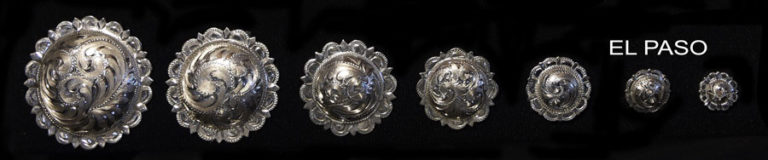 Sterling Silver Conchos – Hansen Western Gear